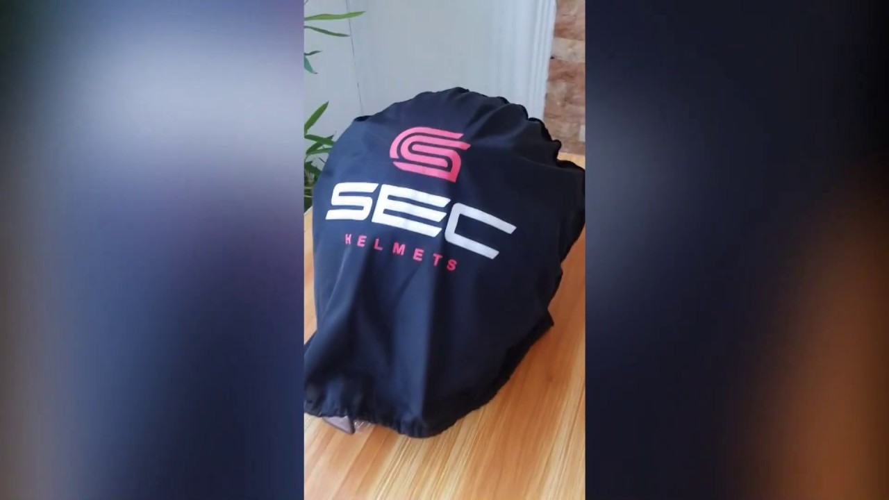 SEC HELMET(GRAY)WINDSTORM MODULAR HELMET DUAL VISOR - YouTube