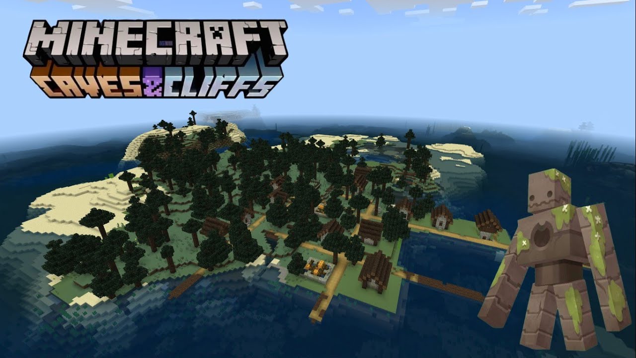 Taiga Island Village Seed - Minecraft 1.18 - YouTube