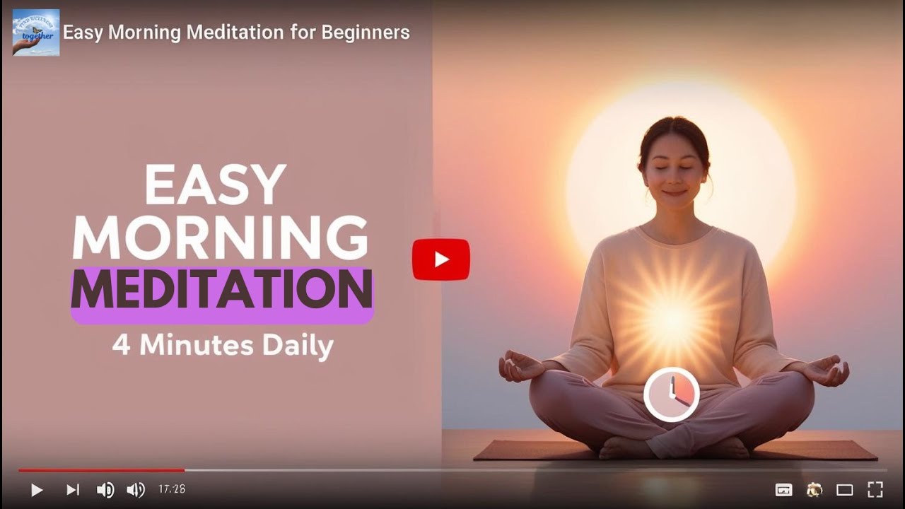 Daily Meditation for Beginners - Easy 4-Minute Morning Routine to ...