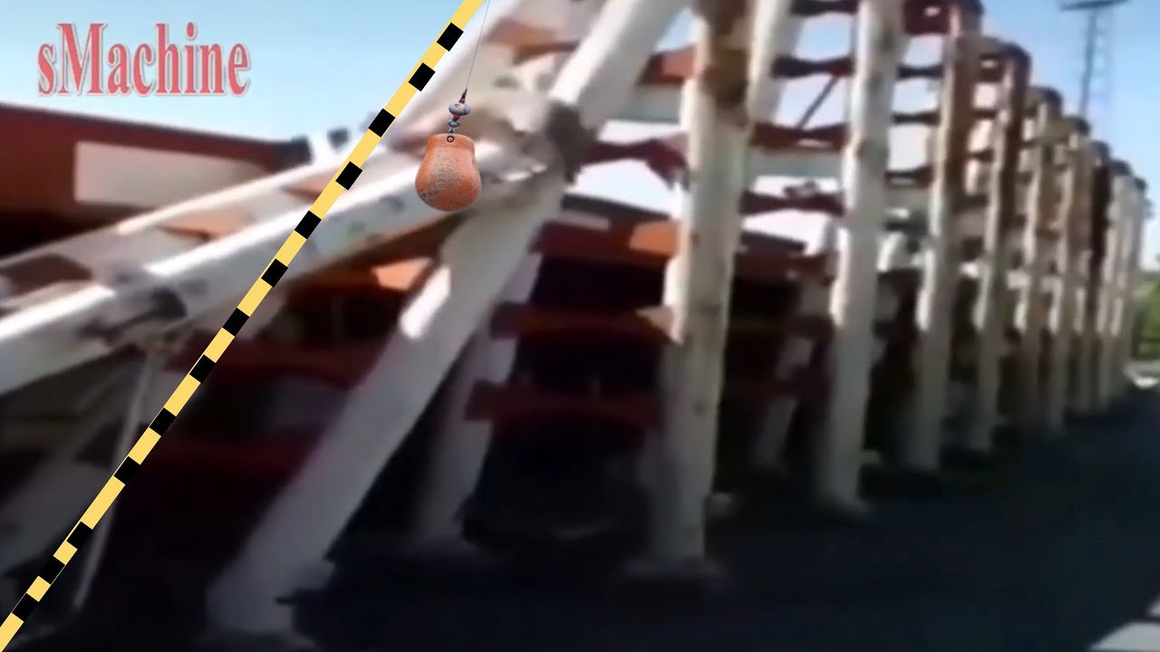 Building Demolition And Wrecking Ball Skilled Crane Operator Wrecking ...