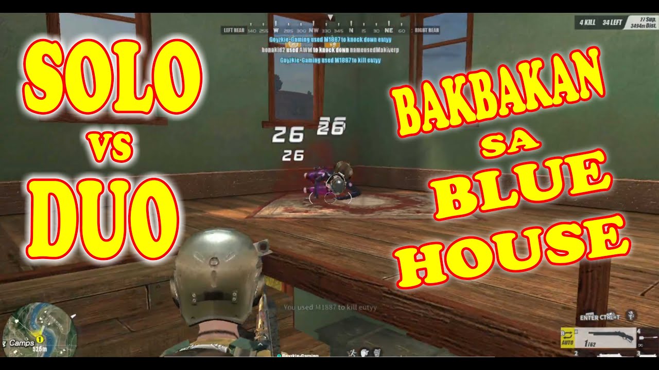 Solo v Duo | Bakbakan sa BLUE HOUSE (ROS Chill Gameplay) #16 - YouTube