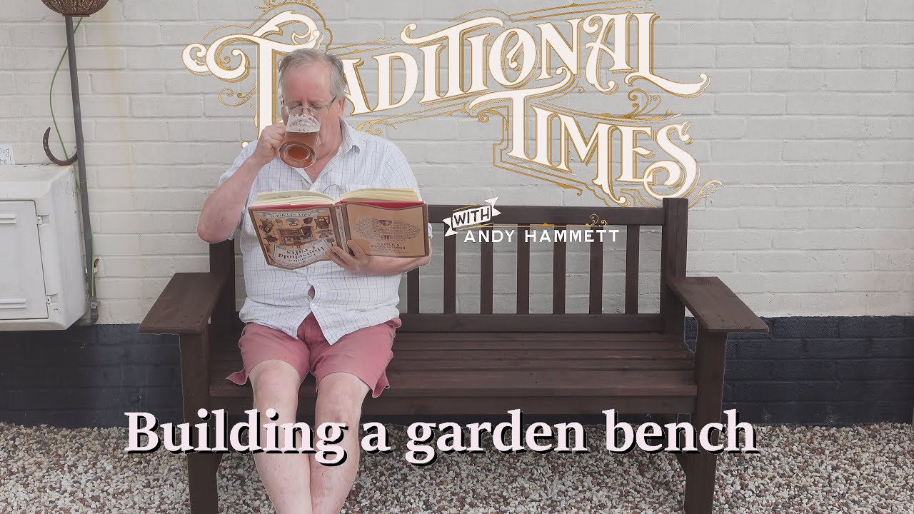 16. Building a garden bench - YouTube