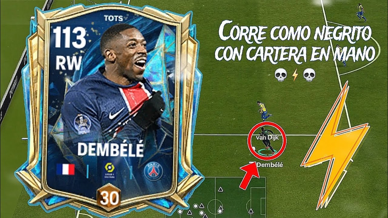 NOS SALE DEMBELE TOTS EN FC MOBILE⚡️💀 - YouTube