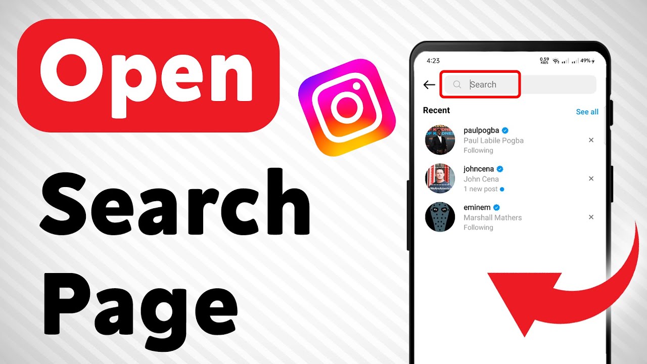 How To Open Search Page On Instagram (Updated) - YouTube