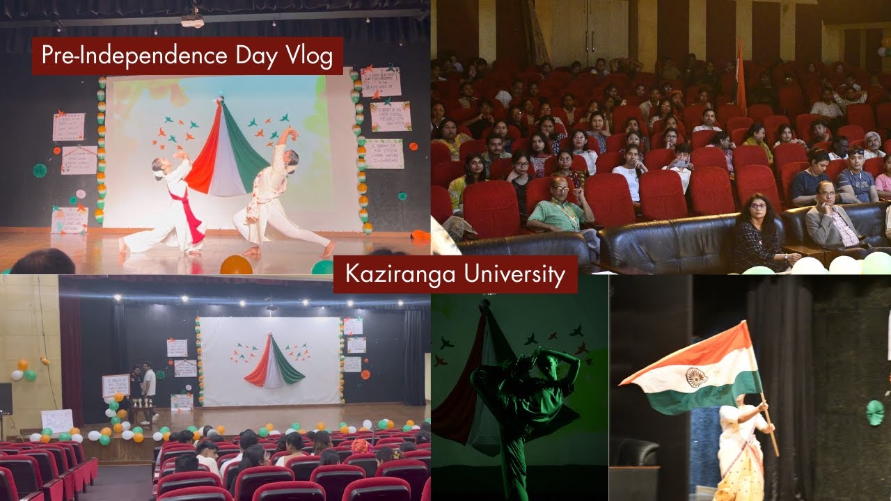 Pre-Independence Day Vlog | Kaziranga University | Ashish Tamang Vlog | Happy Independence Day ...