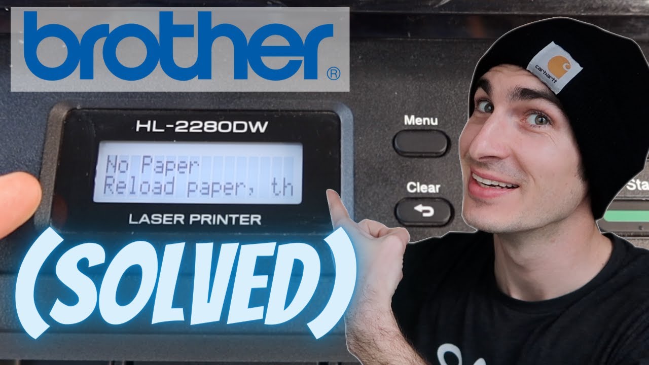 No Paper Reload Paper Then Press Start (FIXED) Feeder Cam Lever ...