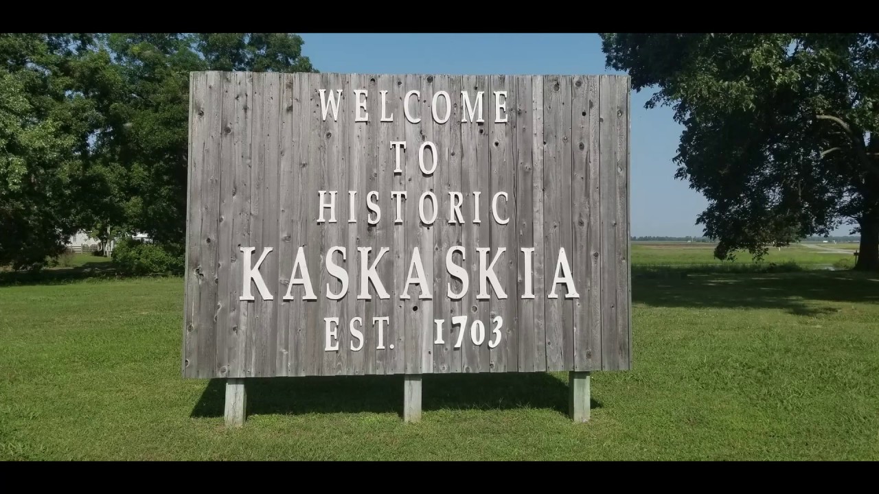 Kaskaskia Island, Illinois and a Drone - YouTube