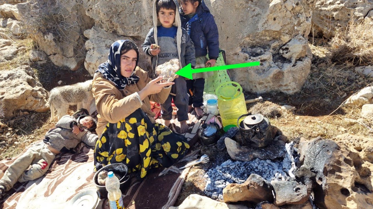 Survival in hardship: How a woman and her children survived in the ...