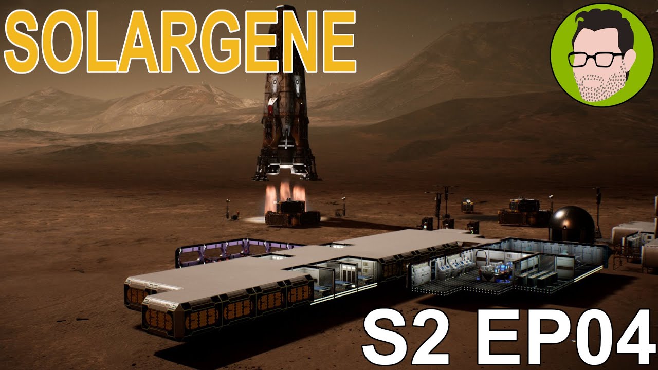 Solargene - Space colony building simulator - YouTube