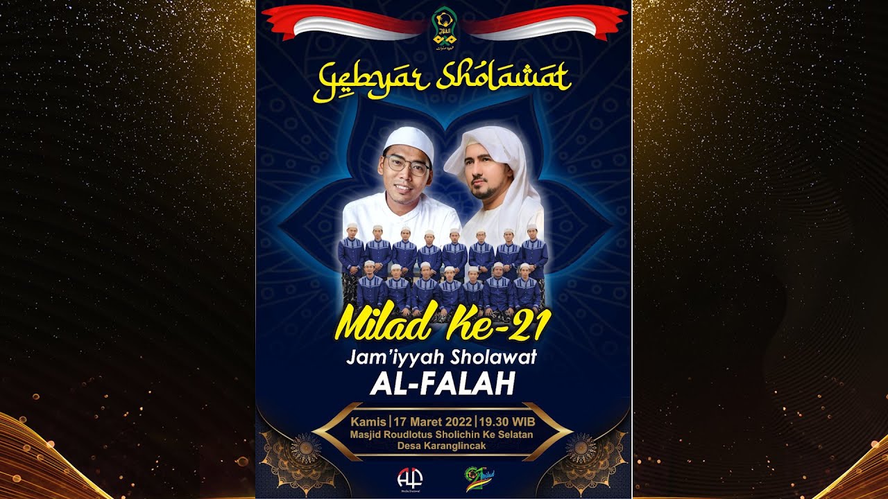 FUULL JAM'IYYAH SHOLAWAT AL-FALAH MILAD KE 21 - YouTube