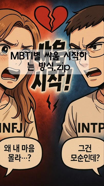 MBTI별 싸우고 화해하는 방식.zip #MBTI연애 #MBTI화해법 #MBTI상황극 #싸우고난뒤 #MBTI공감 - YouTube