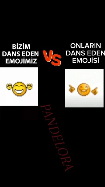 BİZİM DANS EDEN EMOJİMİZ VS ONLARIN DANS EDEN EMOJİSİ#dans eden emoji ...