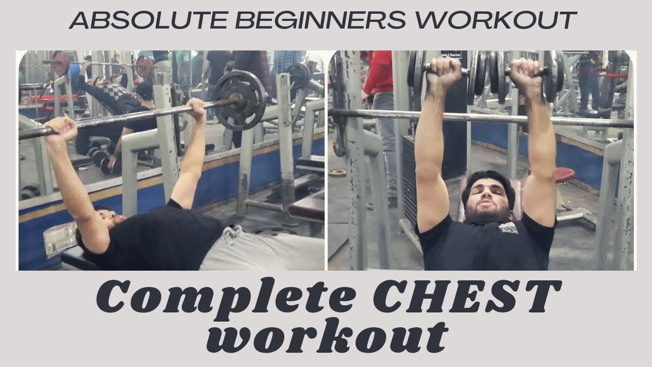 Complete CHEST WORKOUT for beginners | Chest day workout | Week 1 ...
