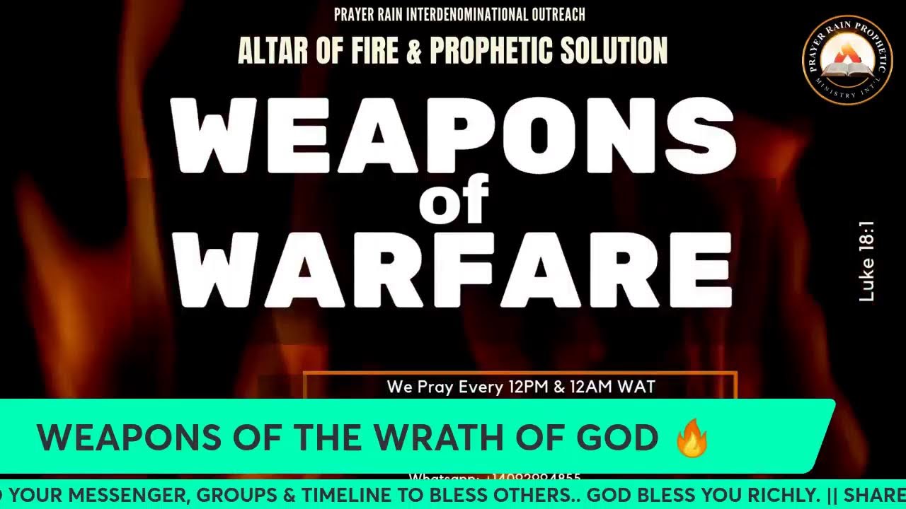 WEAPONS OF THE WRATH OF GOD - YouTube