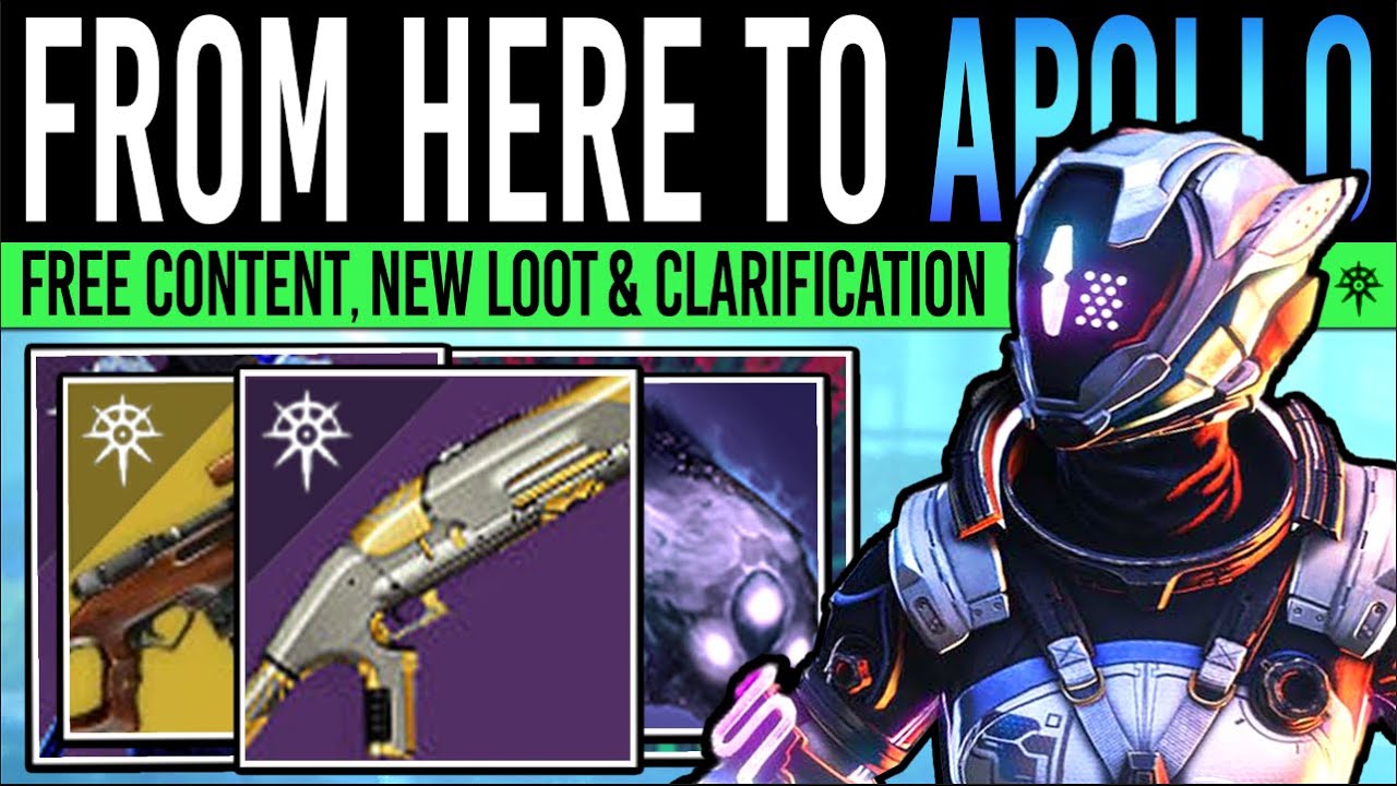 Destiny 2: ROADMAP TO APOLLO PREVIEW! Hidden SECRETS! Loot Refresh, Key ...