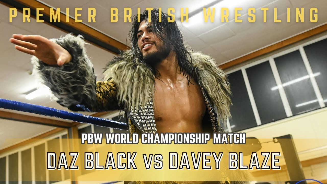Daz Black vs Davey Blaze - PBW World Championship Match : PBW LIVE IN ...