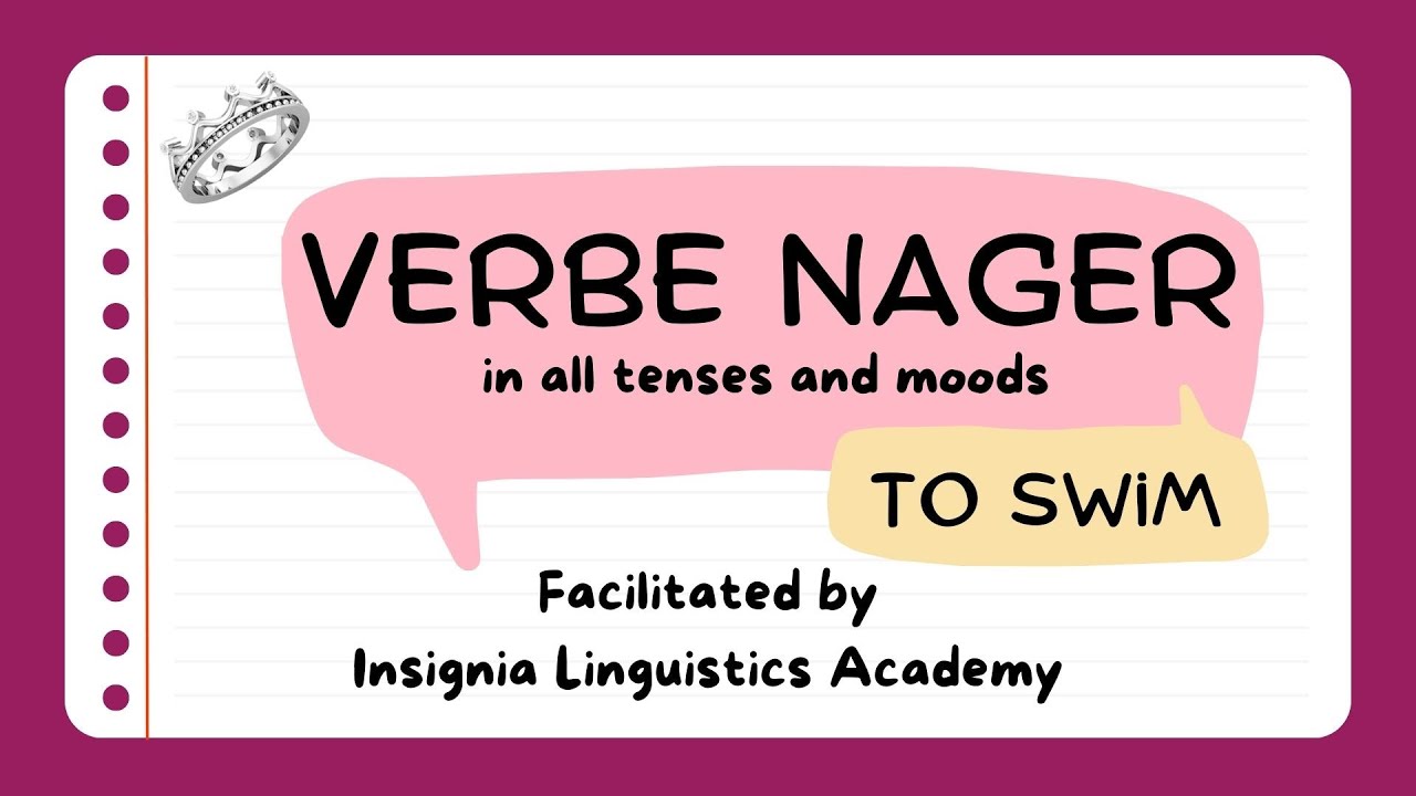Verb - Nager in all tenses and Moods | Learn French at the best academy ...