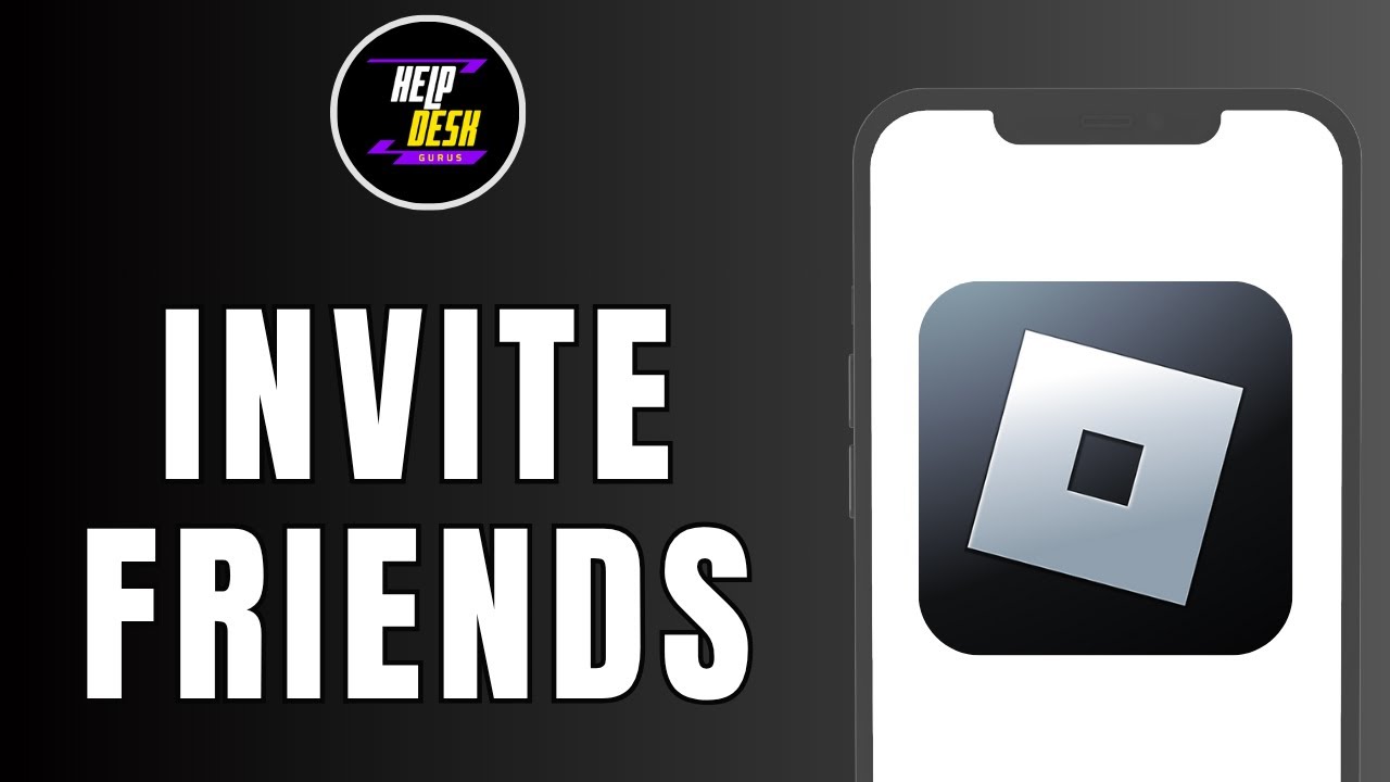 HOW TO INVITE FRIENDS IN ROBLOX - YouTube