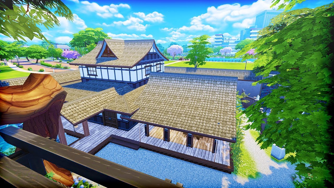 Dojo Gym : Sims 4 speed build + 100 SUBSCRIBER Q&A - YouTube