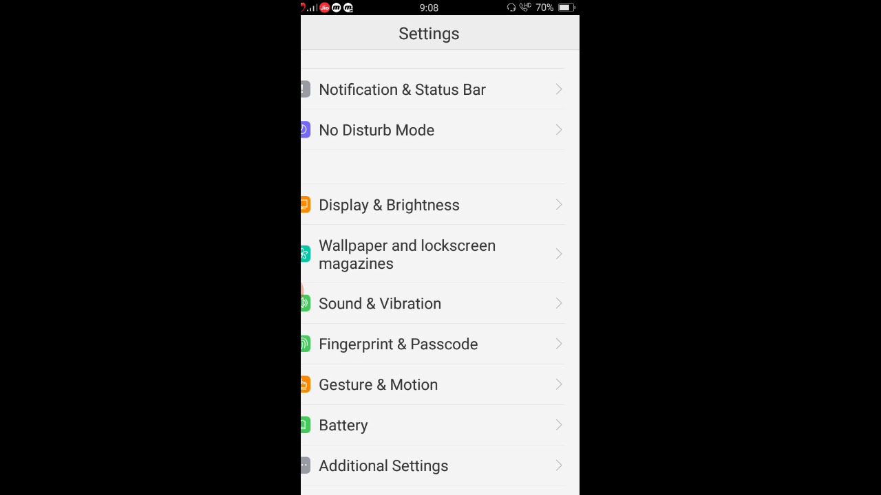 Oppo f1s secrets setting gesture and motion tape on and amazing double ...