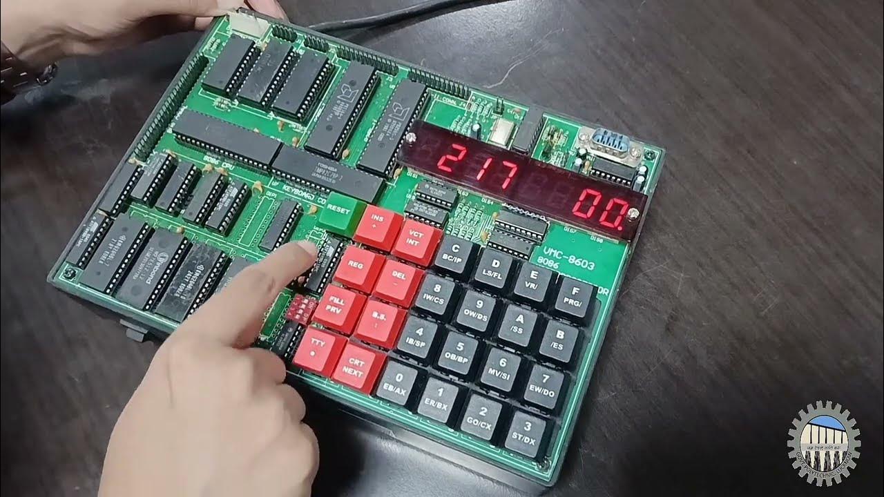Program for adding two 16-bit hexadecimal no. without carry on 8086 microprocessor kit. - YouTube
