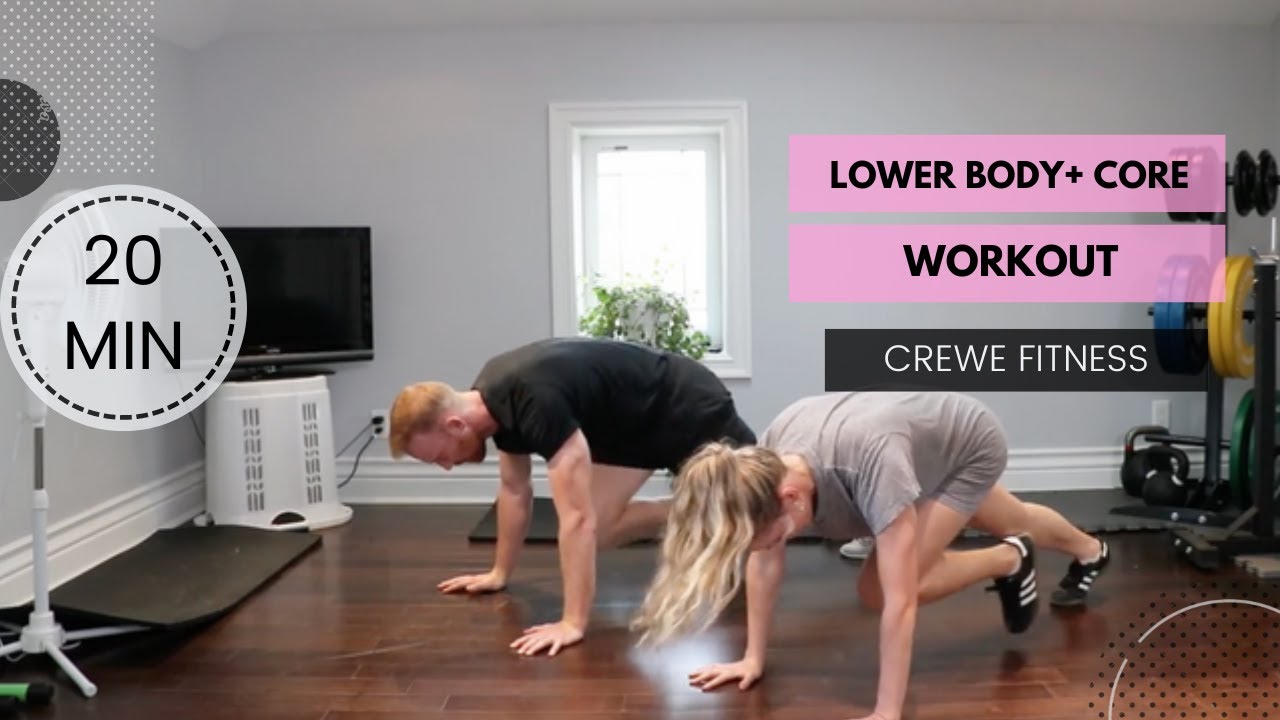 LOWER BODY + CORE WORKOUT (20 MIN) | CARDIO CIRCUIT | EPISODE 23 - YouTube