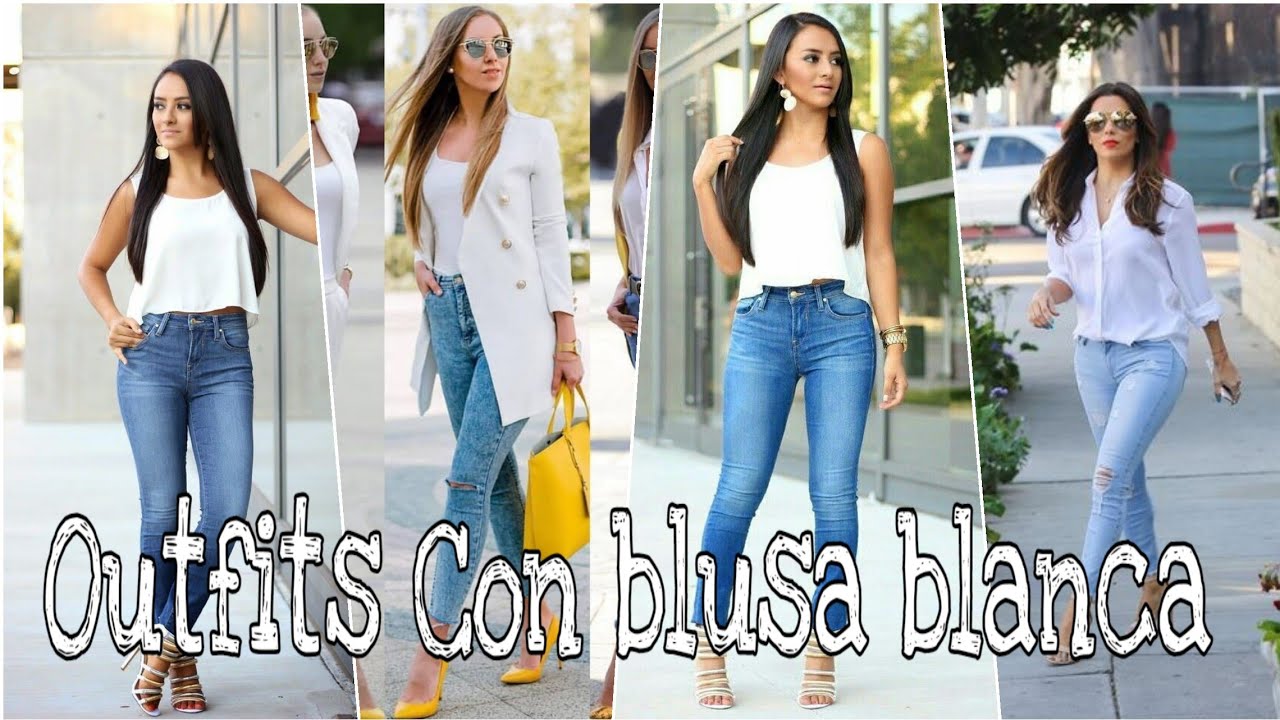 LINDA COMBINACION DEL COLOR BLANCO/OUTFITS COLOR BLANCO 2020/ LOOKS EN ...