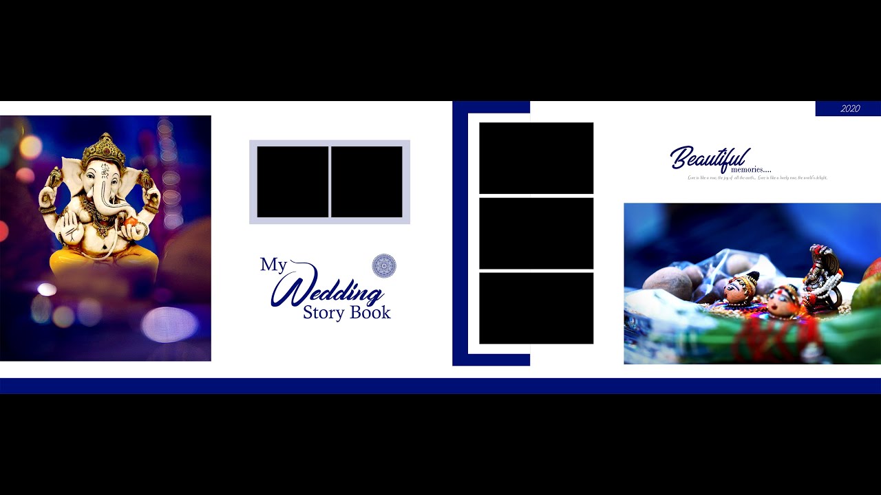 Wedding Album Inner Page Design Psd Free Donload - YouTube