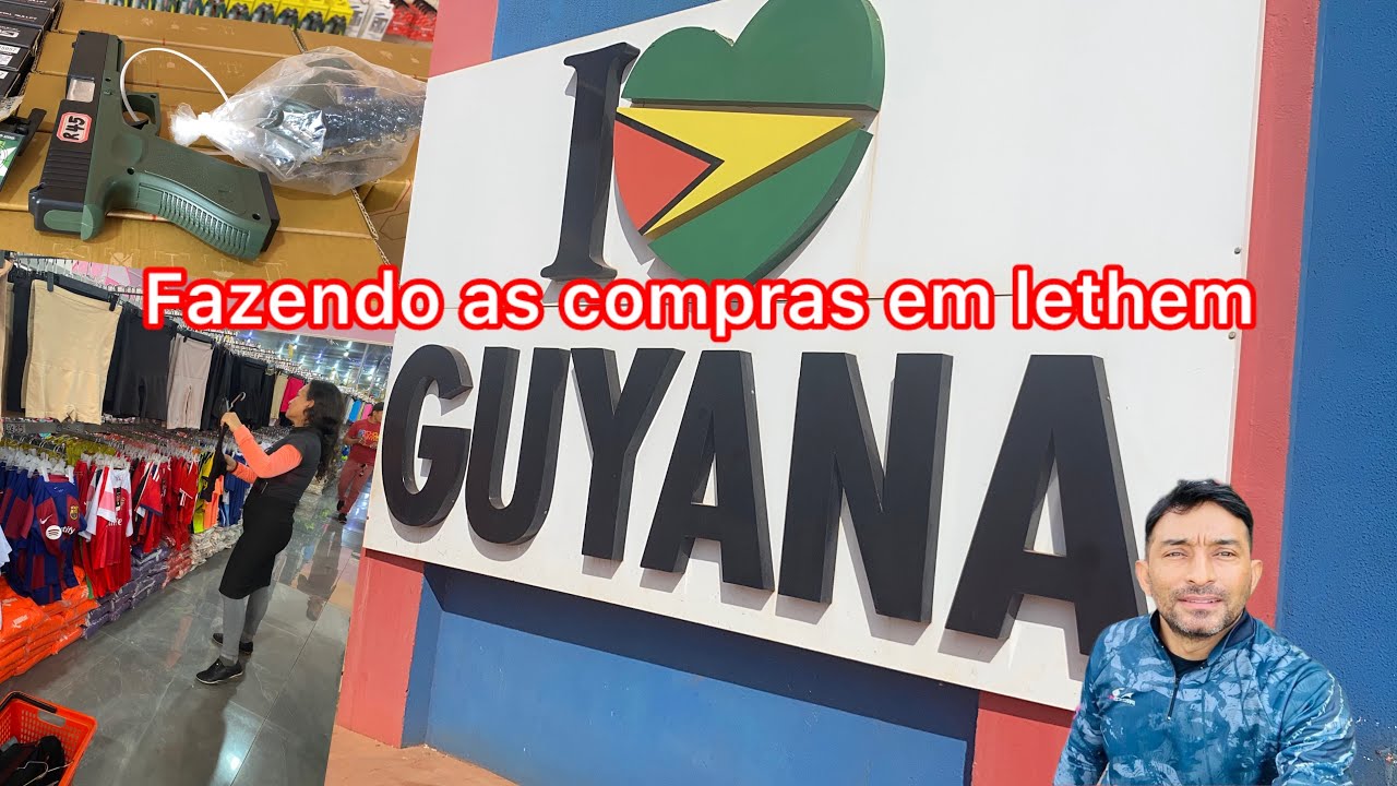 Um dia inteiro em Lethem | guiana | veja se ainda vale a pena - YouTube