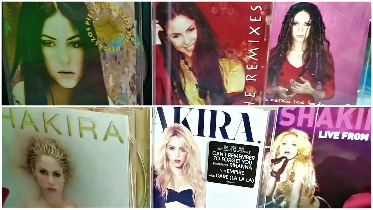 Shakira, Mi Colección Completa, Discografía de Cds, Unboxing Tutorial ...
