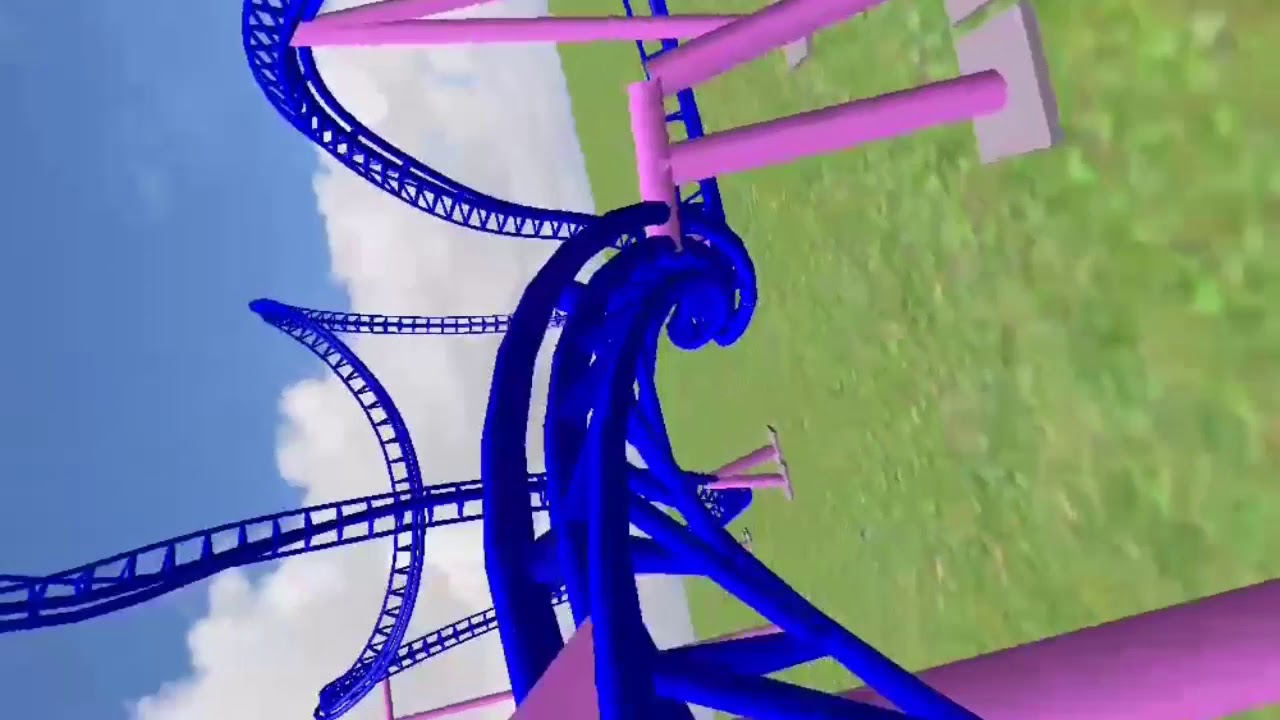 My new Intamin Ten-Inversion Coaster concept | Ultimate Coaster - YouTube