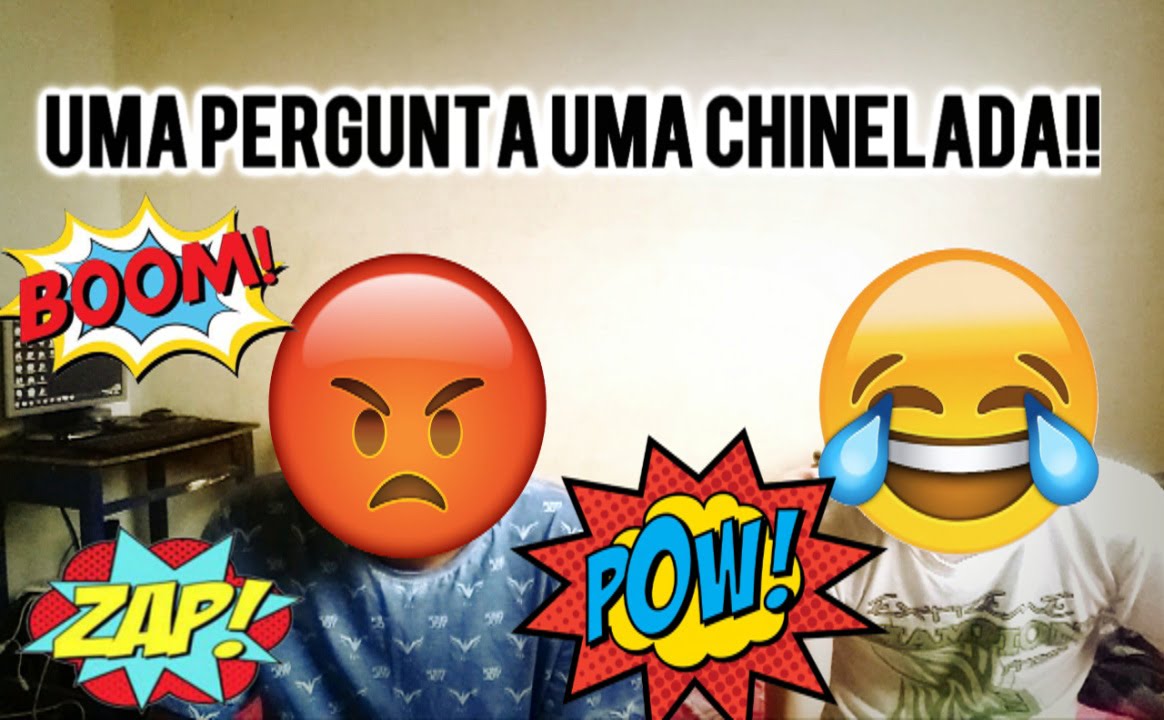 UMA PERGUNTA UMA CHINELADA !! - YouTube