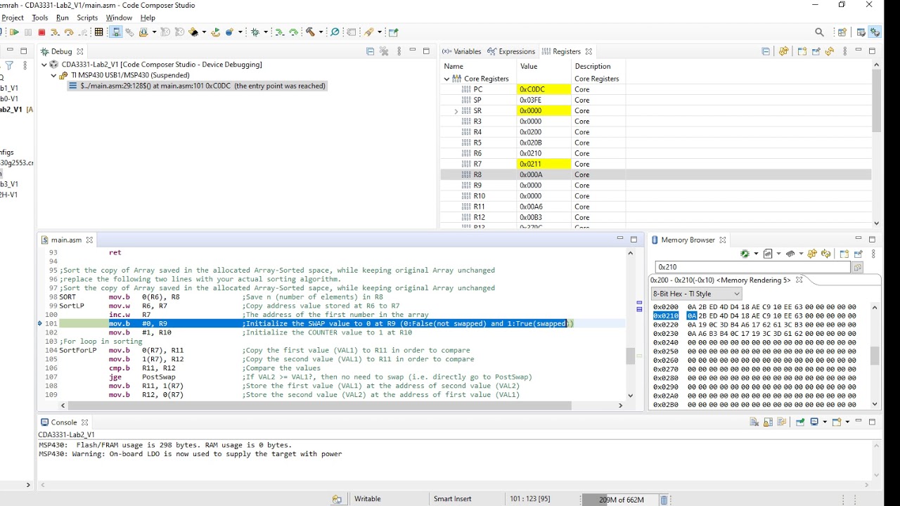 CDA3331C - Lab2 Demo - YouTube