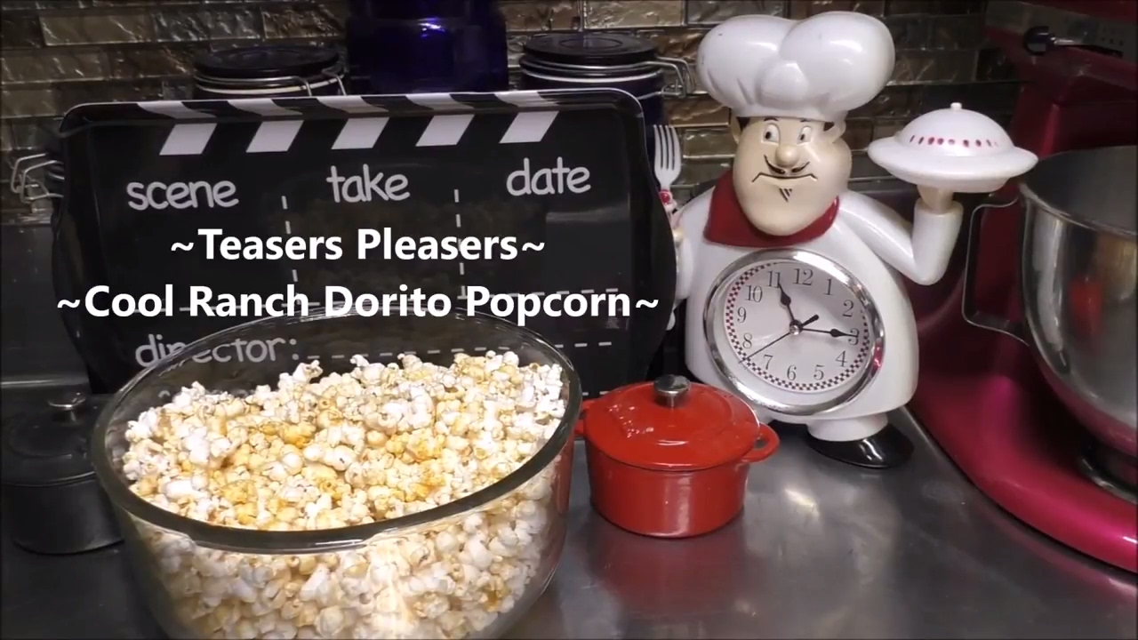~Cool Ranch Dorito Popcorn~ - YouTube