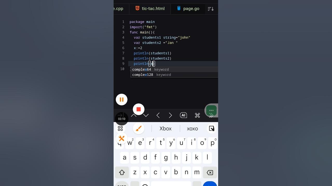 Go Variable Declaration With Initial Value#shorts #go #variables # ...