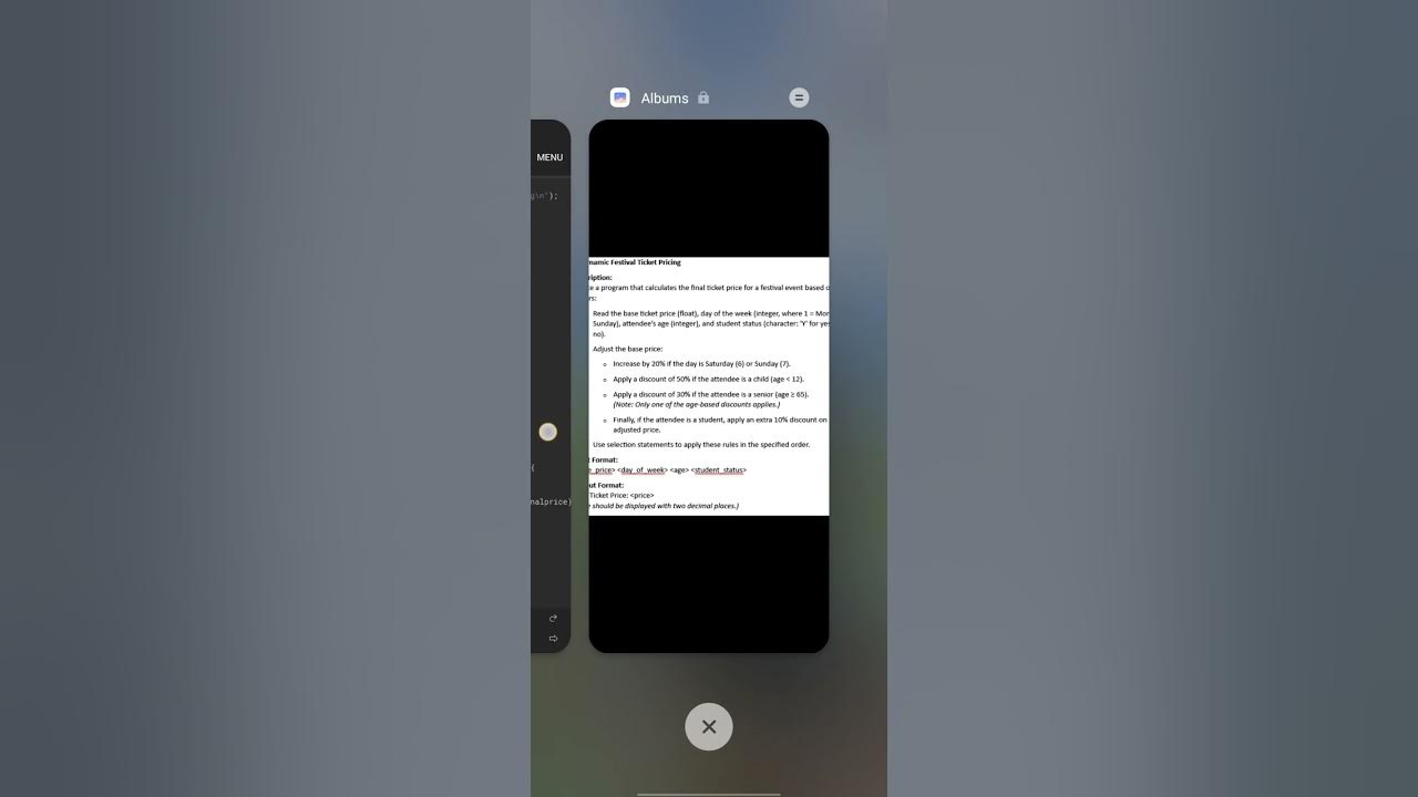Dynamic Festival Ticket Pricing (coding c discussion) - YouTube