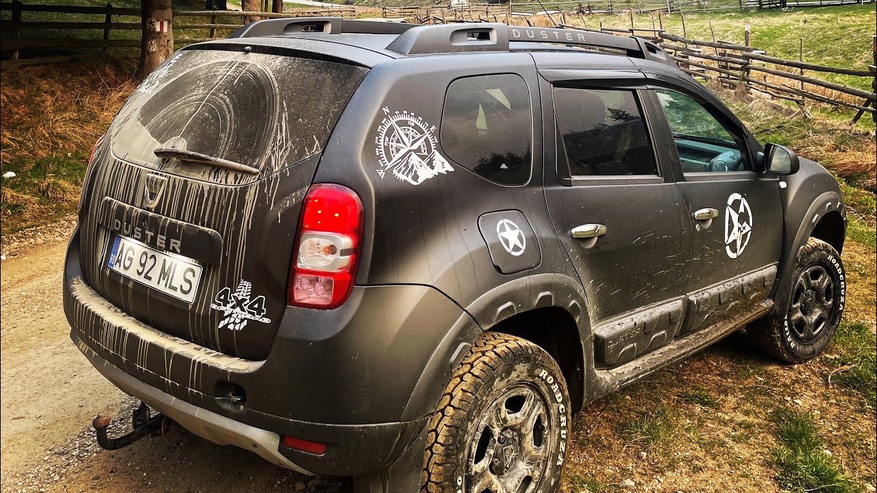 Dacia Duster 4x4 - Fundatica BRASOV - YouTube
