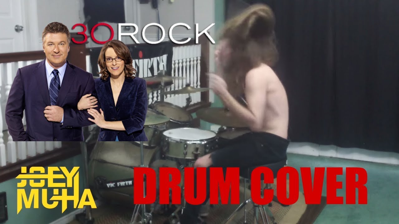 30 Rock Intro Drumming - JOEY MUHA - YouTube
