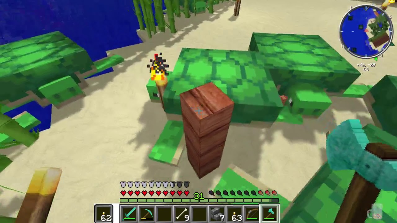 HillBilly Island | Fortifying The Village | Minecraft 1.14.4 - YouTube