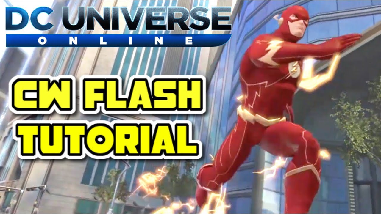 DCUO Styles: CW Flash - YouTube