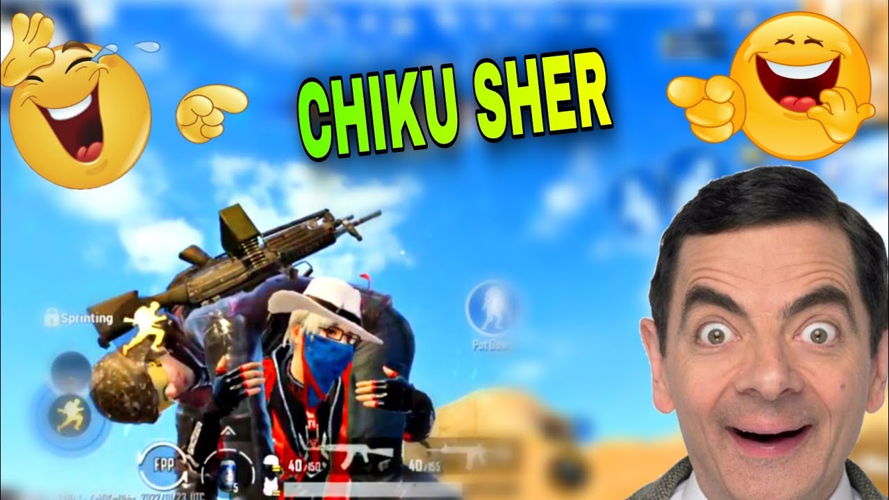 Chiku (THE SHER🦁)😁😂 || funny commentry BGMI || OP CHIKU - YouTube