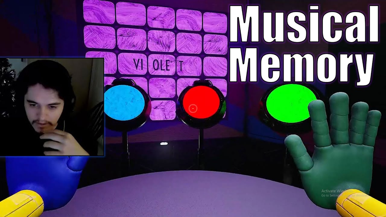 Poppy Playtime Chapter 2 Musical Memory | Challenge Game - YouTube