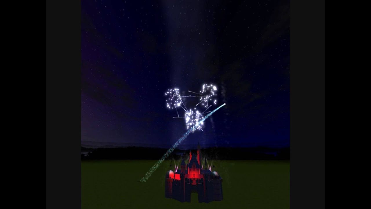 wishes RCT3 fireworks - YouTube