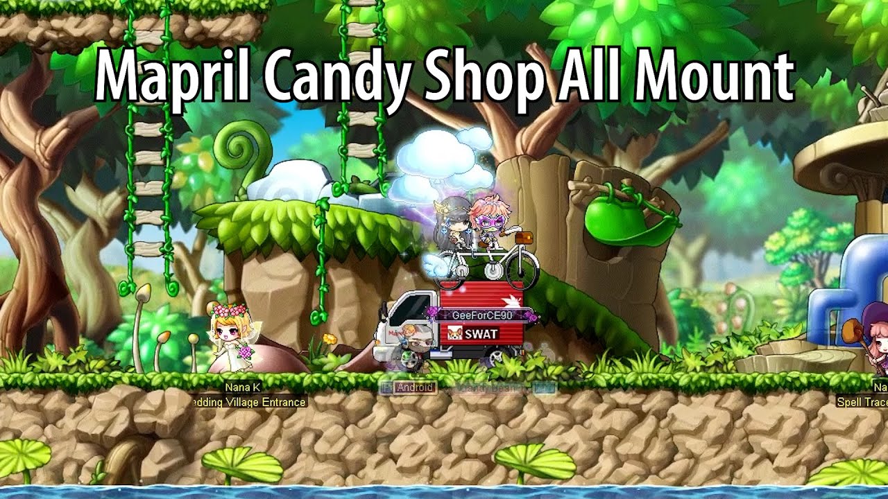 MapleStory Mapril Candy Shop All Mount (Mapril Island) | MapleStorySea ...