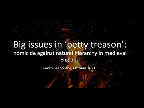 Medieval Petty Treason (The Director's Cut) - YouTube