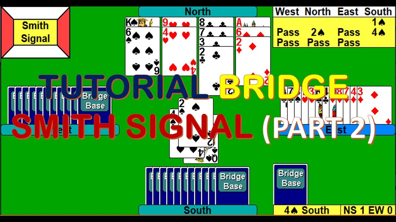 TUTORIAL BRIDGE - SMITH SIGNAL ( PART 2 ) - YouTube