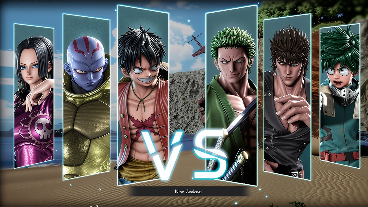 Team Luffy vs Team Zoro 💥 Epic 3v3 Jump Force Battle! | One Piece ...