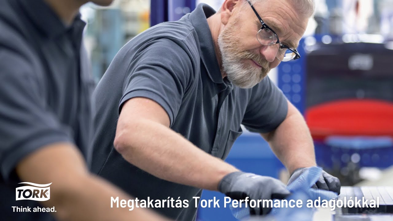 Pazarlások csökkentése az iparban Tork Performance adagolórendszerrel ...