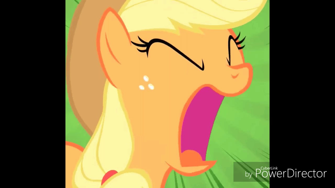 Applejack screaming at DHX media characters - YouTube