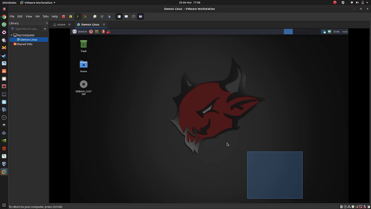 Demon Os Linux Douglas Berdeaux Youtube